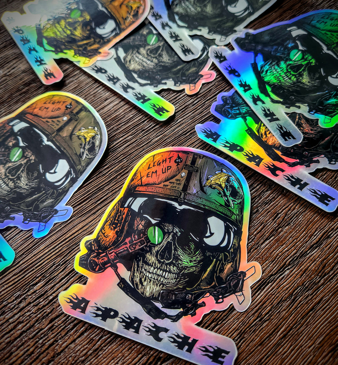 Apache Sticker – Valhalla Company