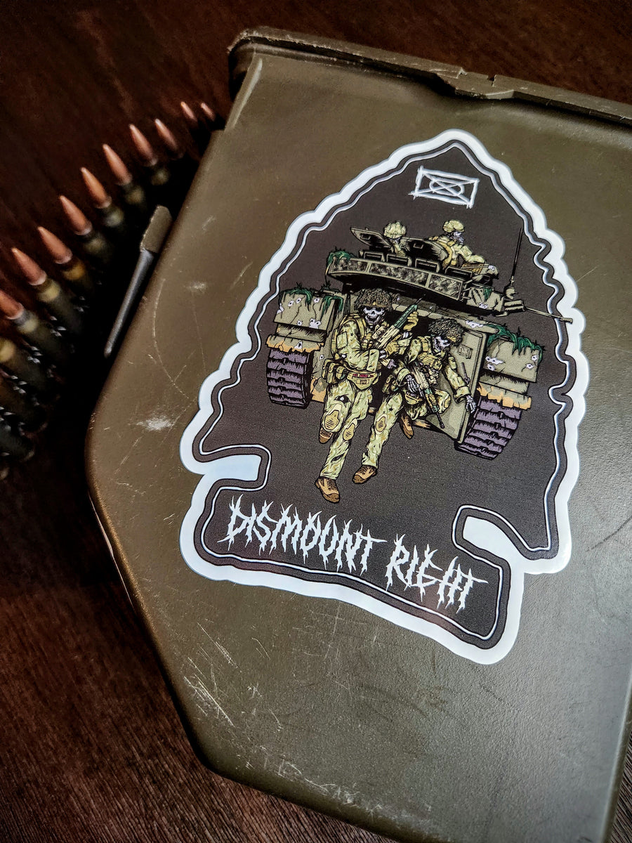 Armoured Infantry Sticker – Valhalla Company