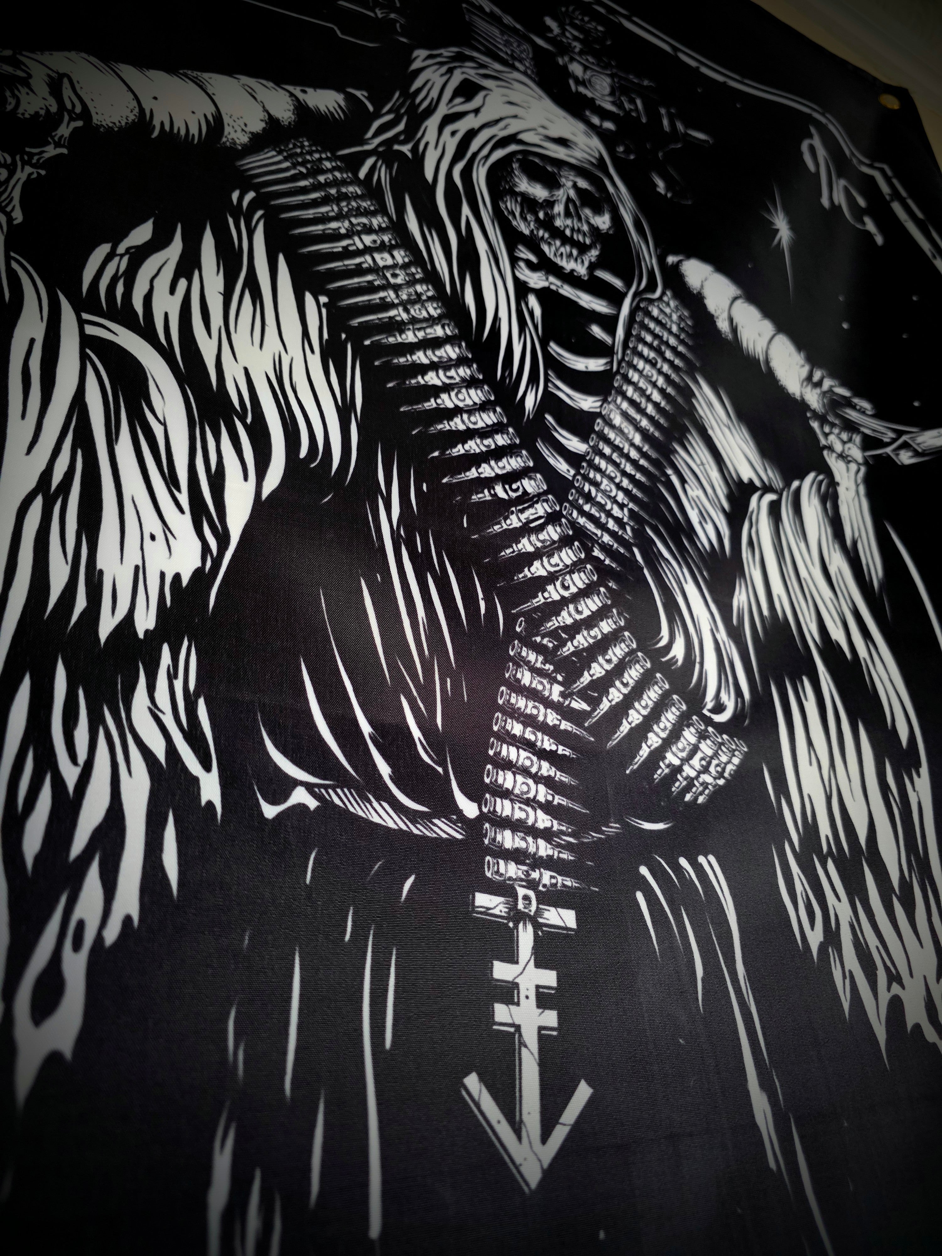 Death Cult MG Flag – Valhalla Company